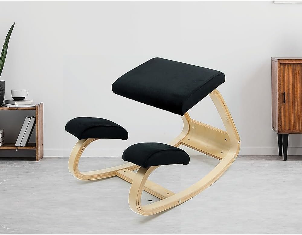 Kneeling Office Chair Ergonomic Rocking Posture Improving Stool – Lululoo